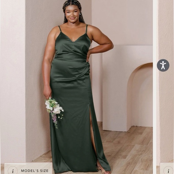 Revelry | Dresses | Rory Satin Dress | Poshmark